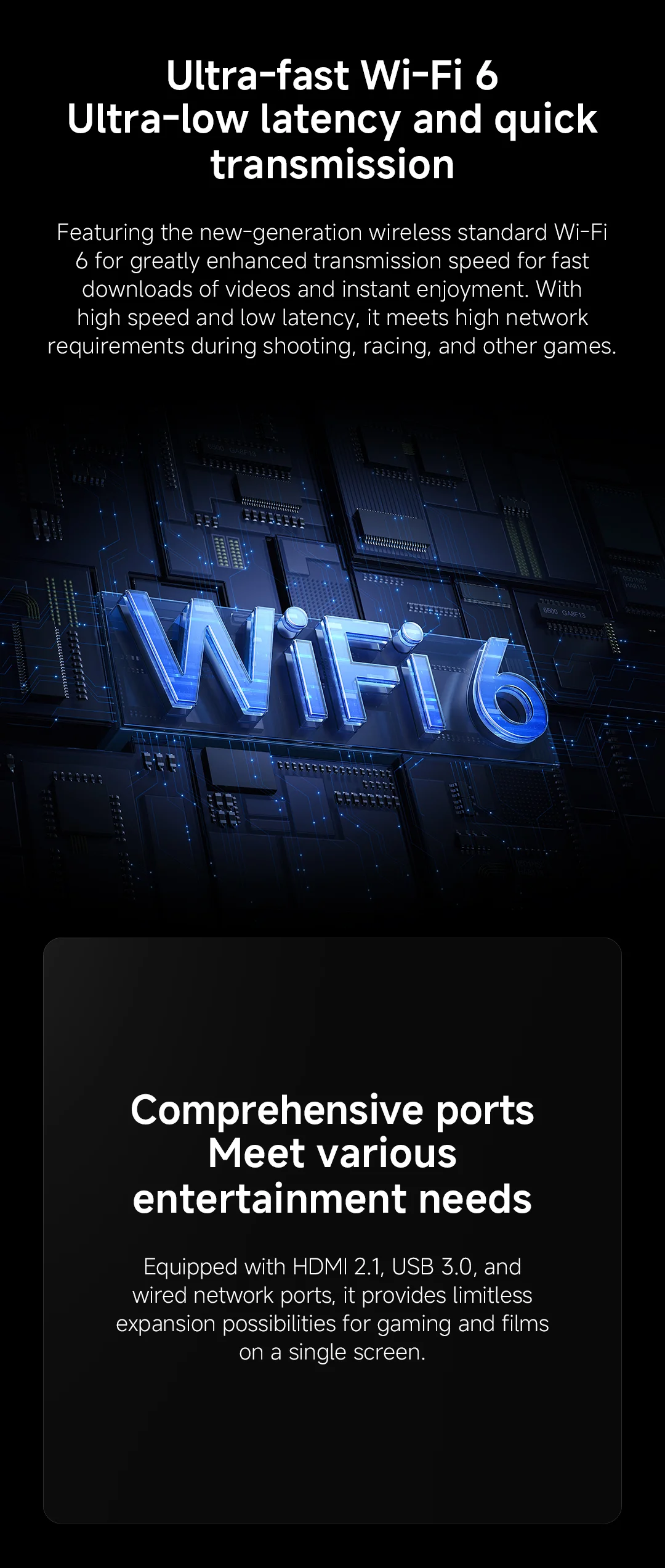 XIAOMI S MINI 55 144Hz QD-Mini LED Dolby Vision® IQ, Dolby Atmos ...