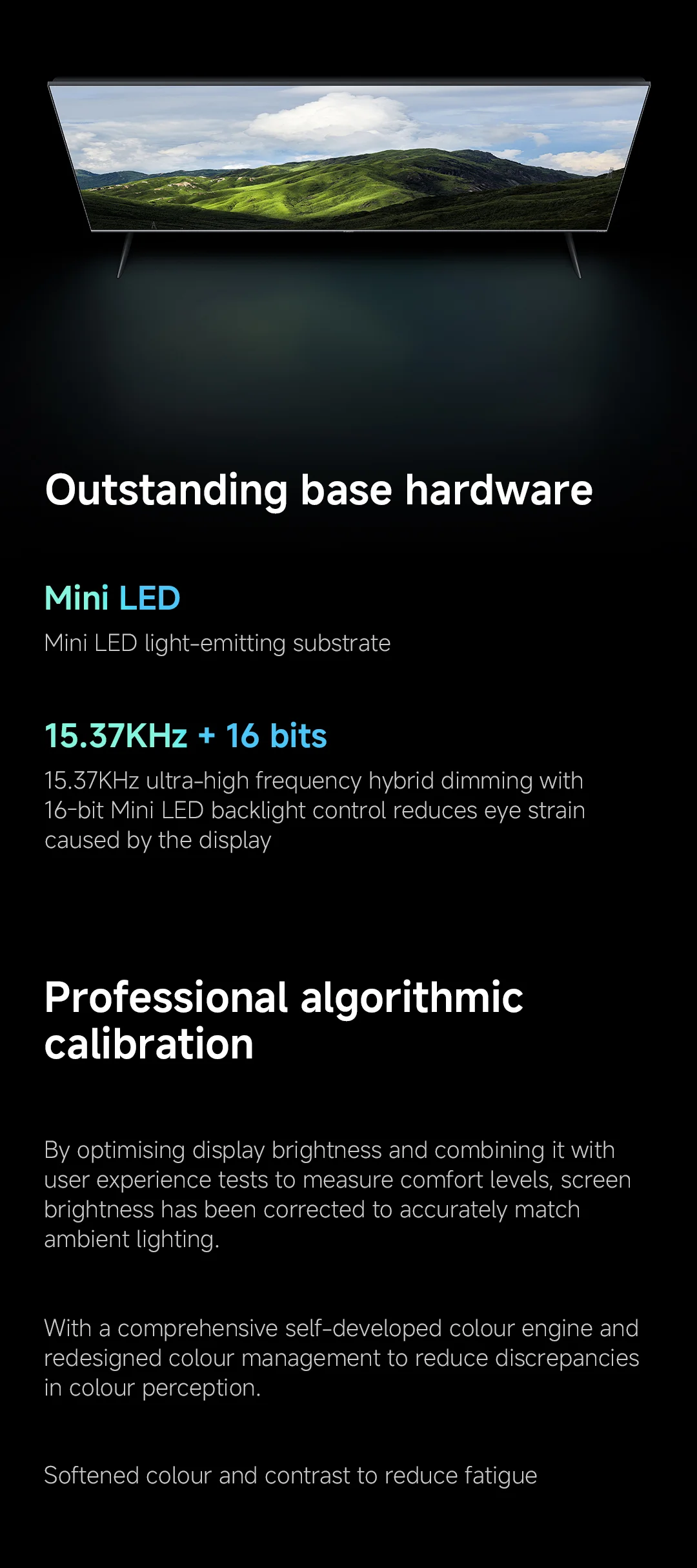 XIAOMI S MINI 55 144Hz QD-Mini LED Dolby Vision® IQ, Dolby Atmos ...